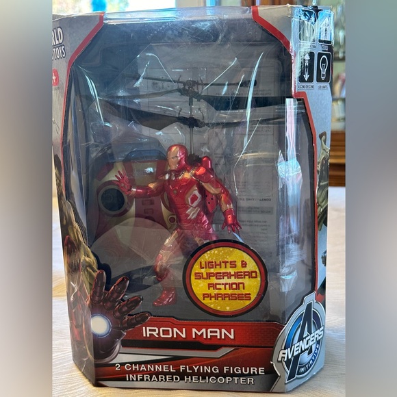 Marvel | Toys | Marvel Avengers Iron Man 2 Channel Flying Figure ...